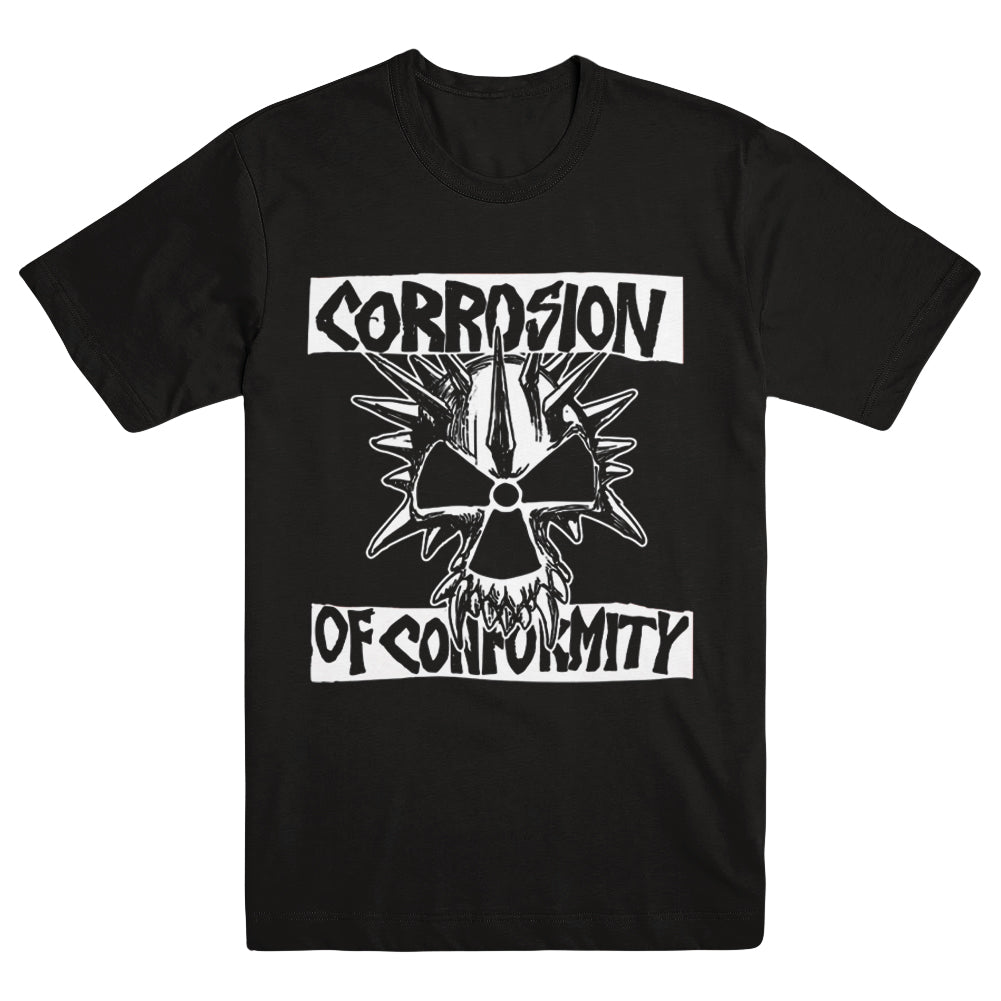 CORROSION OF CONFORMITY "Skull Logo - Black" T-Shirt - Evil Greed