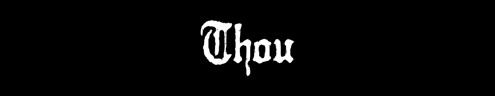 THOU - Official EU/UK Merch Store